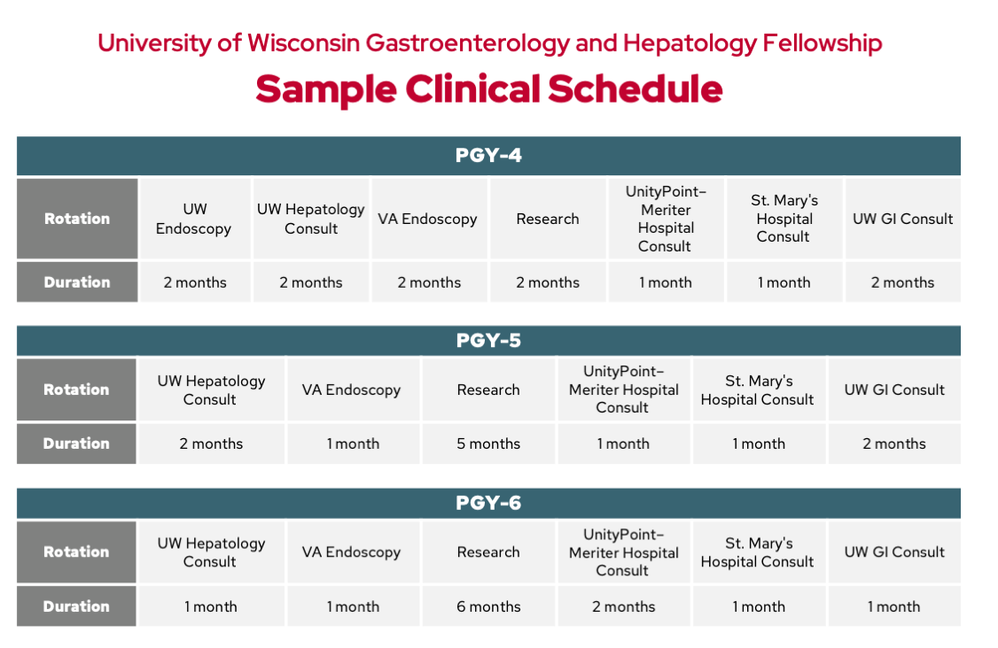 Curriculum of the Gastroenterology and Hepatology Fellowship ...